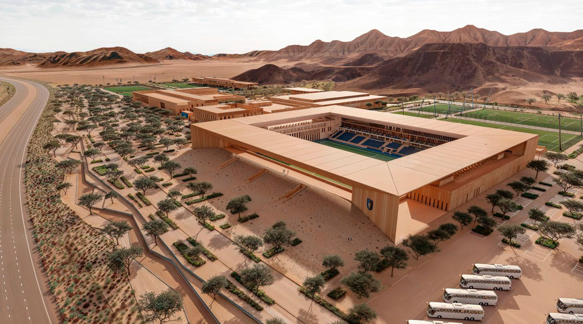 AlUla Football Club’s Training Ground and High-Performance Centre in ...